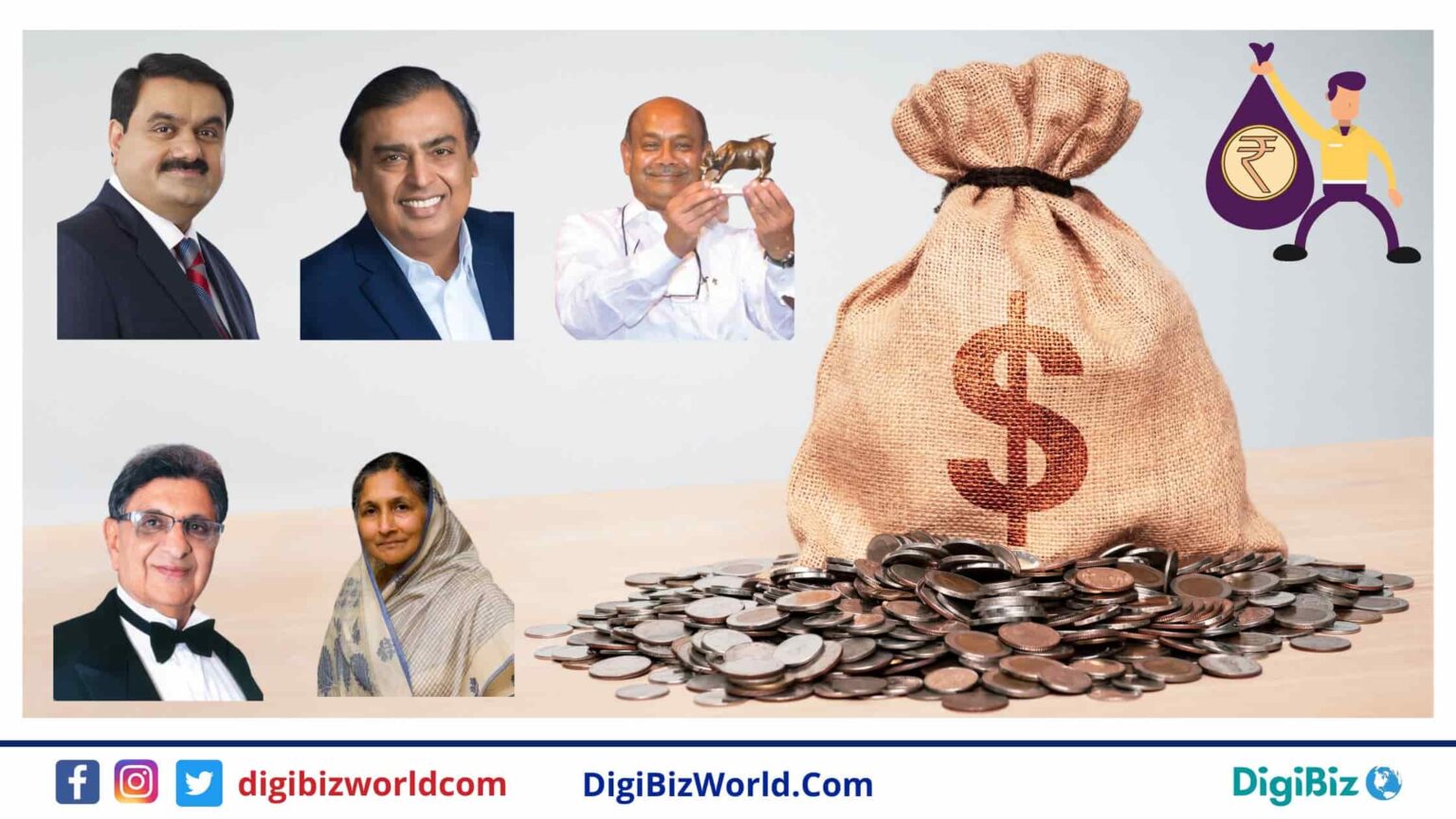Top 10 Richest People in India 2023 List